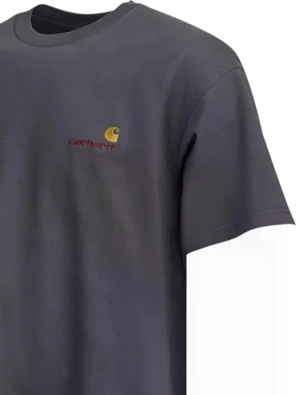 Carhartt Work In Progress American Script Logo-embroidered T-shirt