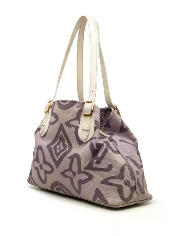 LOUIS VUITTON Monogram Tahitienne Cabas Pm Tote Bag