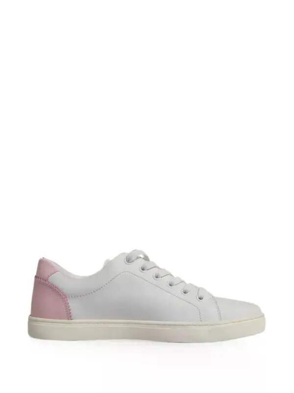Dolce & Gabbana Logo-patch Leather Sneakers