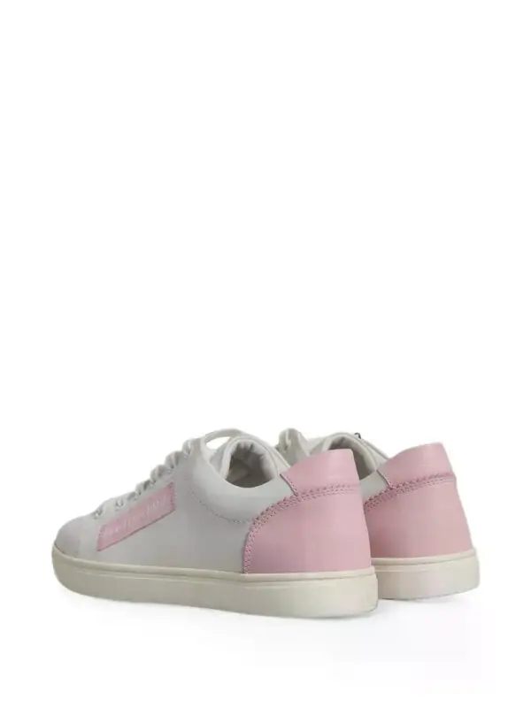 Dolce & Gabbana Logo-patch Leather Sneakers