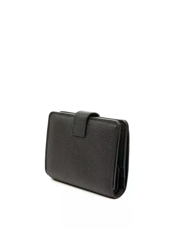 LOUIS VUITTON 2021-2026 Leather Low Key Compact Wallet Small Wallets - Black