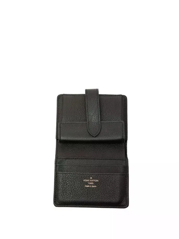 LOUIS VUITTON 2021-2026 Leather Low Key Compact Wallet Small Wallets