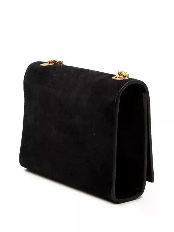 Saint Laurent Suede Monogram Kate Tassel Crossbody Bag