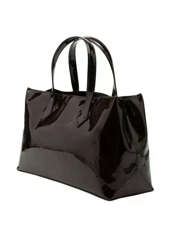 LOUIS VUITTON Monogram Vernis Wilshire Pm Handbag