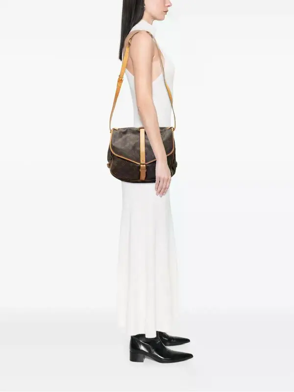 LOUIS VUITTON Monogram Saumur 35 Crossbody Bag