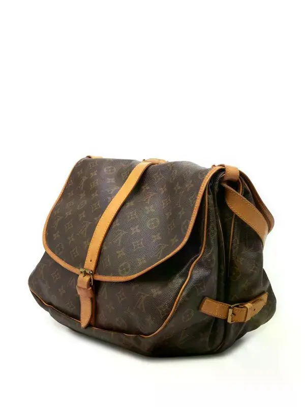LOUIS VUITTON Monogram Saumur 35 Crossbody Bag
