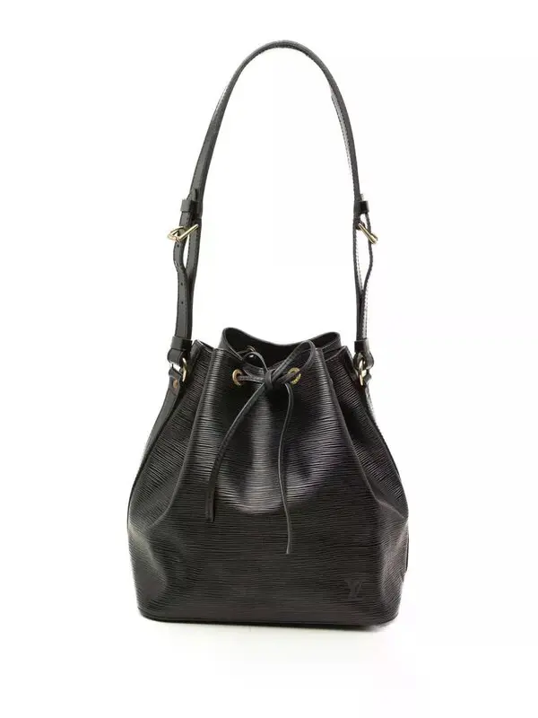 LOUIS VUITTON Epi Petit Noe Bucket Bag - Black