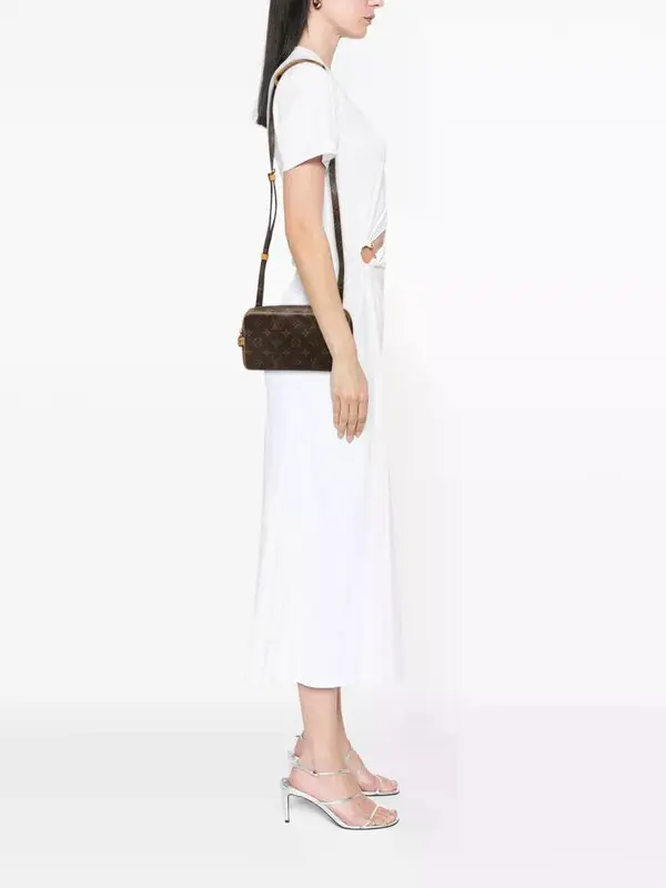 LOUIS VUITTON Monogram Pochette Marly Bandouliere Bag - Brown