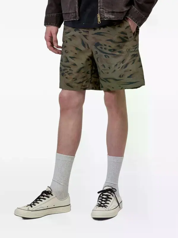 Carhartt Work In Progress Leopard-print Shorts