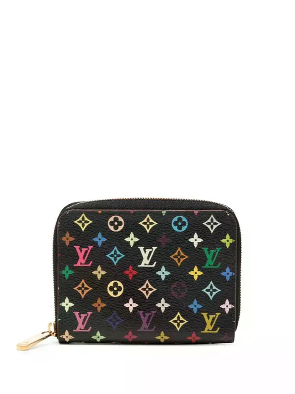 LOUIS VUITTON 2008 Monogram Multicolore Zippy Purse Coin Pouch