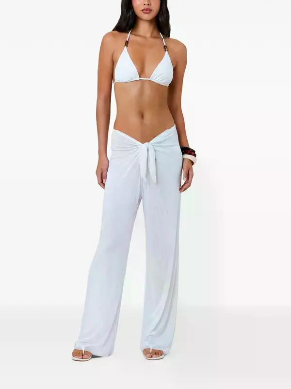 NICHOLAS Tidal Wide-leg Trousers