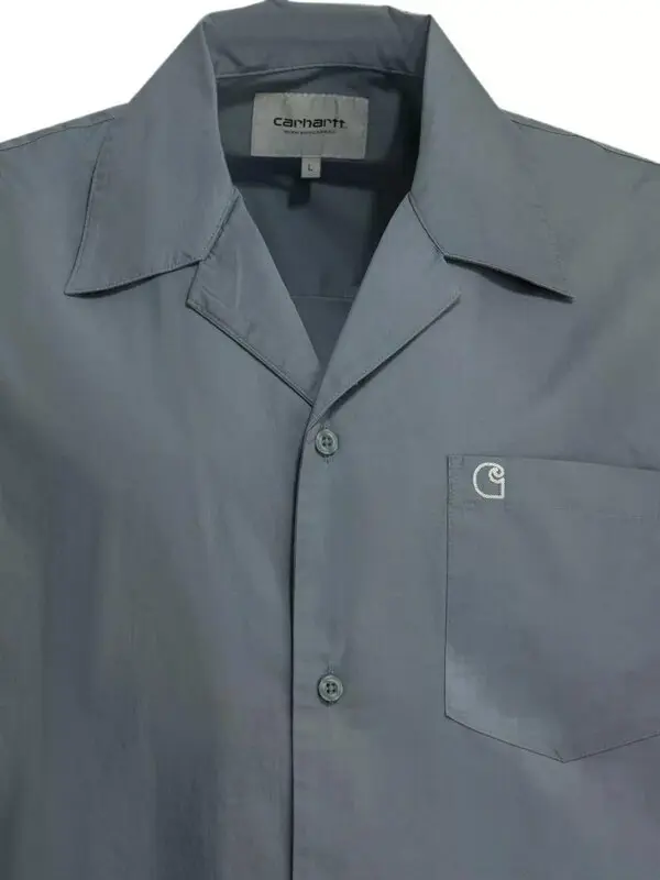 Carhartt Work In Progress Logo-embroidered Short-sleeve Shirt