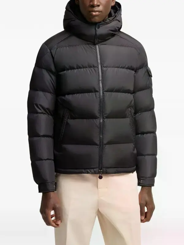 Moncler Maya Matte Short Down Jacket - Black