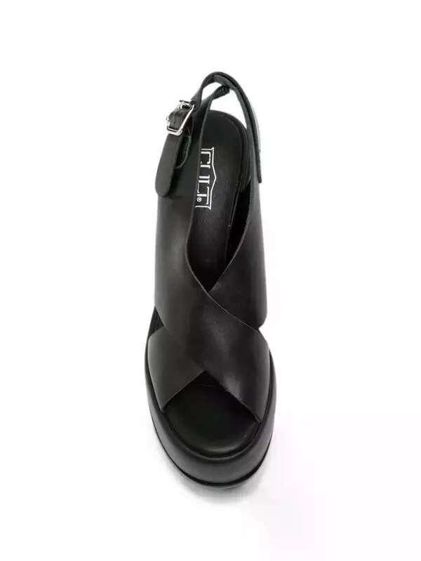 CULT Crossover Platform Sandals