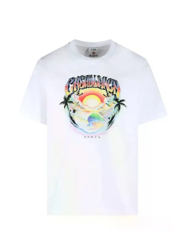 Casablanca Casa Airspray T-shirt - White