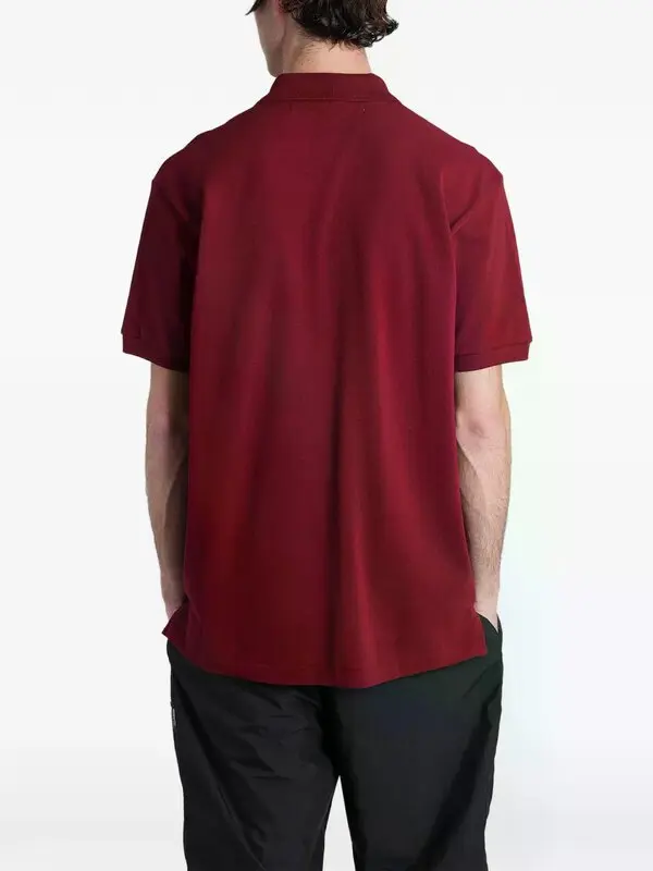 Play Comme Des Garcon Heart-patch Polo Shirt