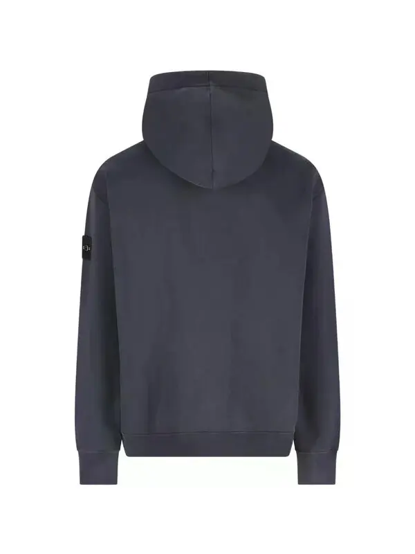 Stone Island Logo Patch Hoodie