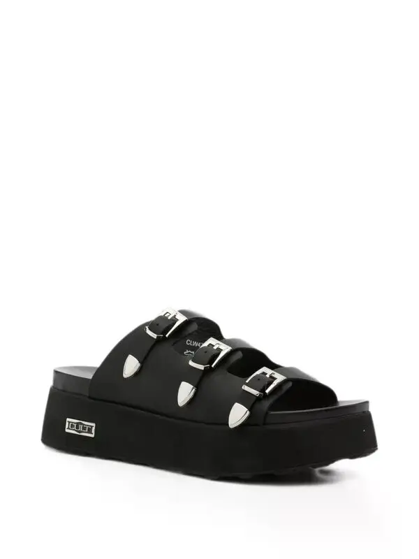 CULT Janis Buckle Embellishment Sandals