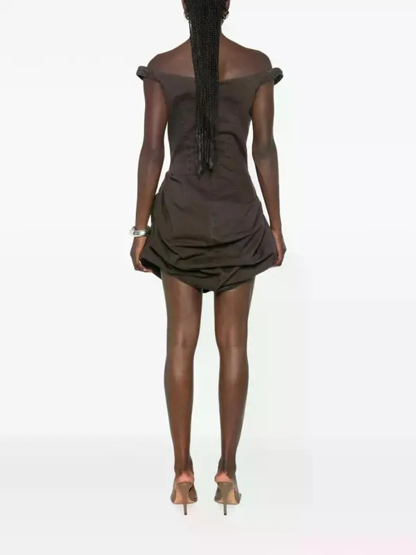 Magda Butrym Off-shoulder Mini Dress