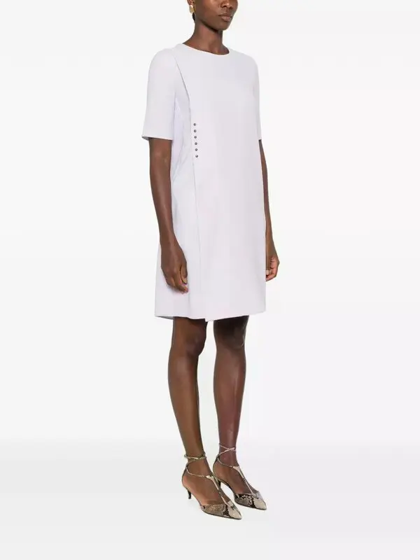 Emporio Armani Stud Embellished Mini Dress