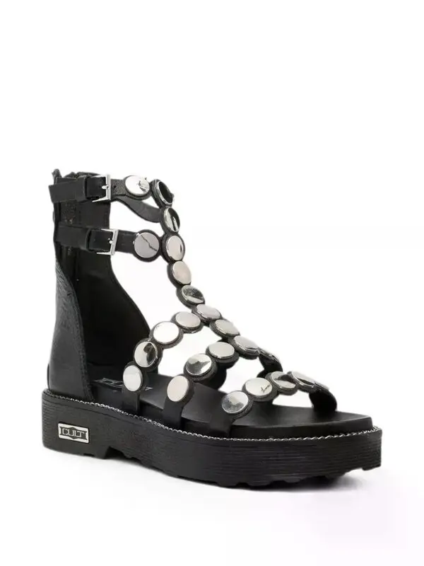 CULT Ziggy Stud-embellishment Leather Sandals