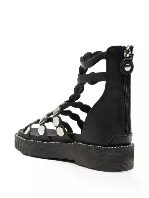 CULT Ziggy Stud-embellishment Leather Sandals