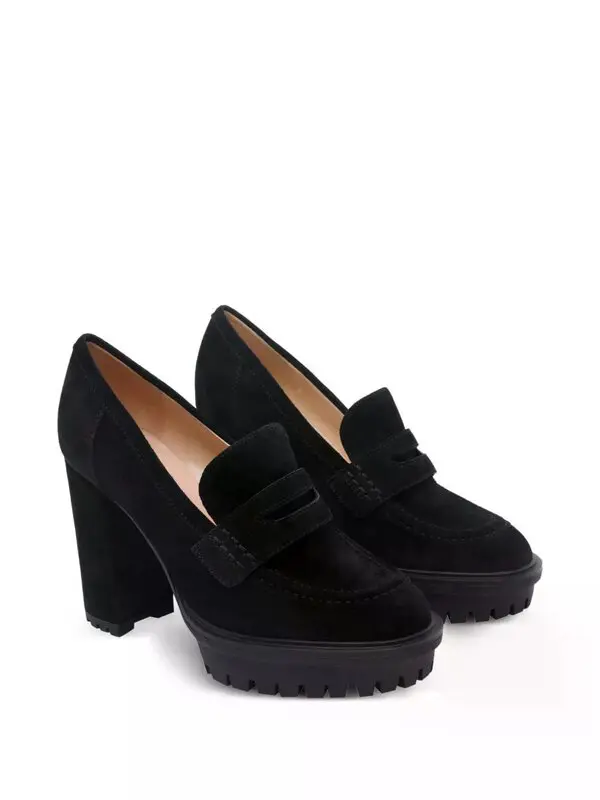 GIANVITO ROSSI Barry Suede Pumps