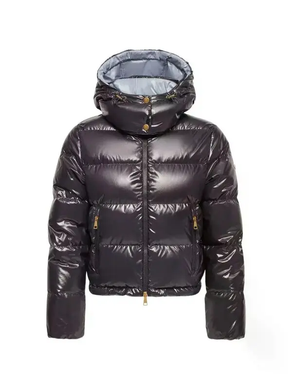 Moncler Niveole Padded Hooded Jacket - Grey