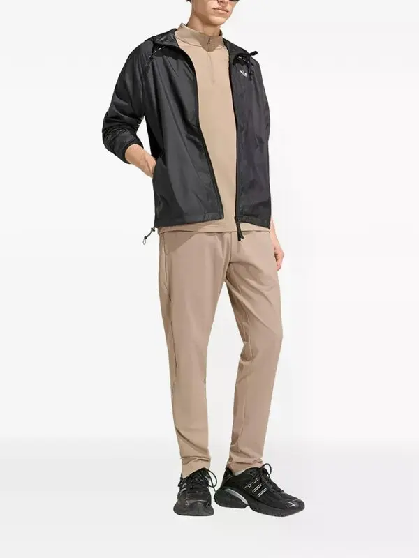 Adidas Tech Trefoil Essentials Zip-up Hoodie