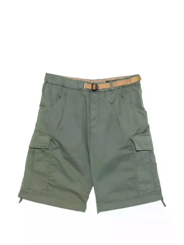 WHITE SAND Belted Cargo Shorts