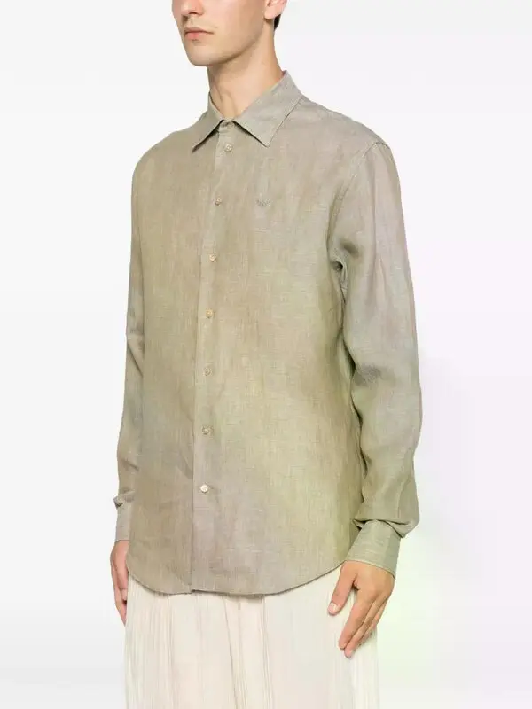 Emporio Armani Long-sleeve Button-fastening Shirt