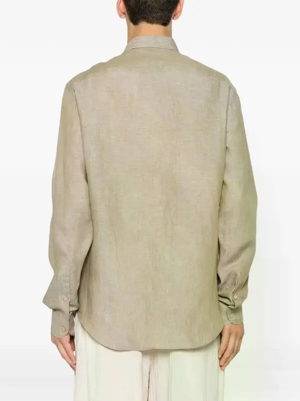 Emporio Armani Long-sleeve Button-fastening Shirt