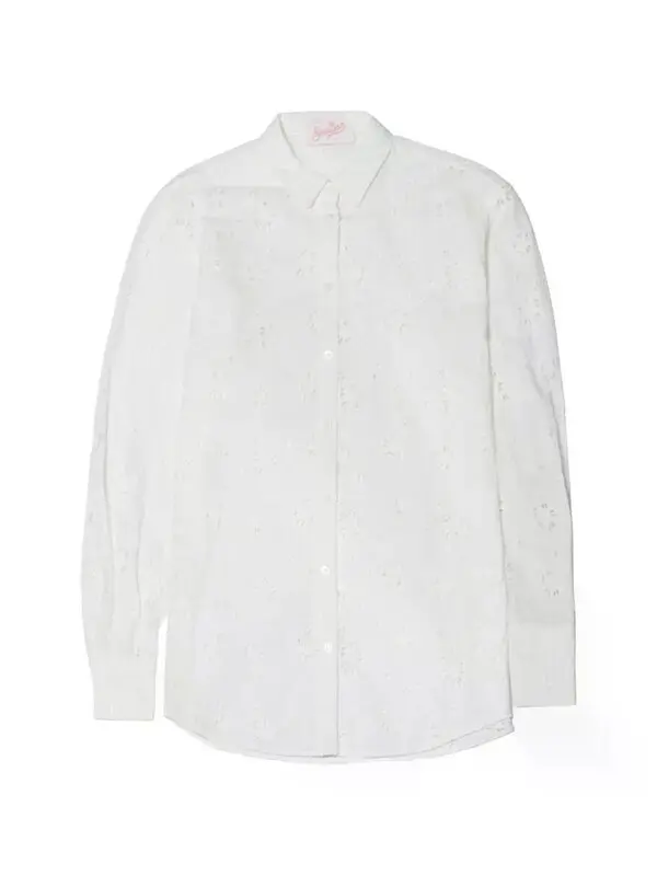 MC2 SAINT BARTH Brigitte Broderie Anglaise Shirt