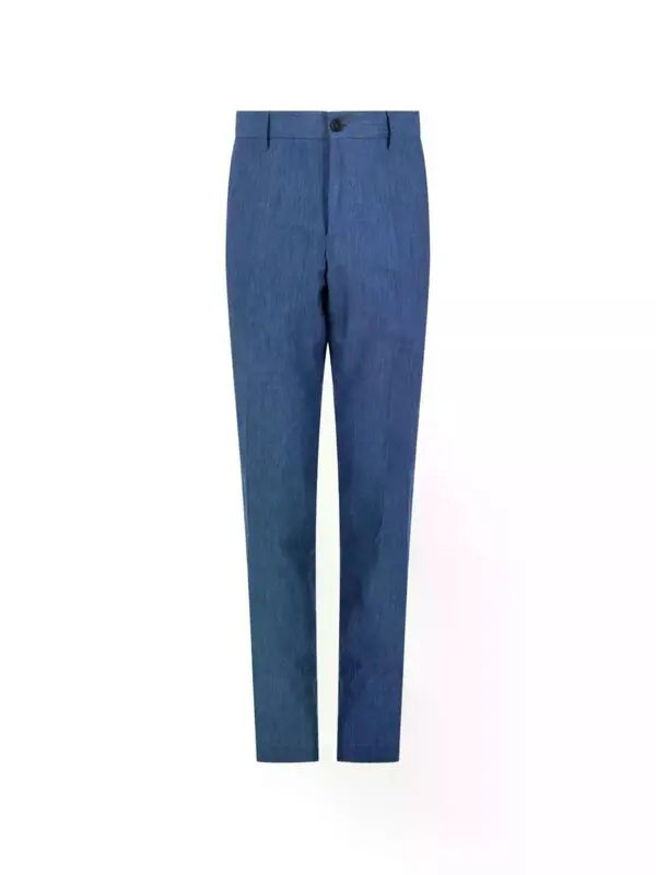 120% Lino Straight-leg Linen Trousers