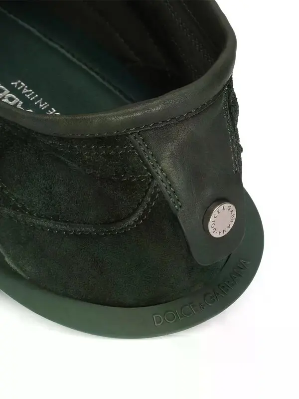 Dolce & Gabbana Calfskin Gimondi Plus Derby Shoes