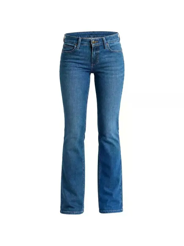 LEEM Jessica Low-rise Bootcut Jeans - Blue