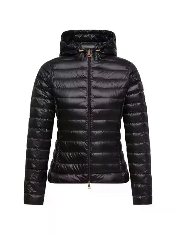 Moncler Quilted Hooded Jacket - Black