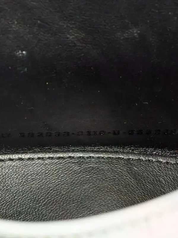 Balenciaga Xs Hourglass Croc-embossed Tote Bag