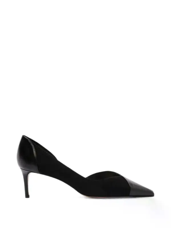 ALEXANDRE BIRMAN Patricia Panelled Pointed-toe Pumps