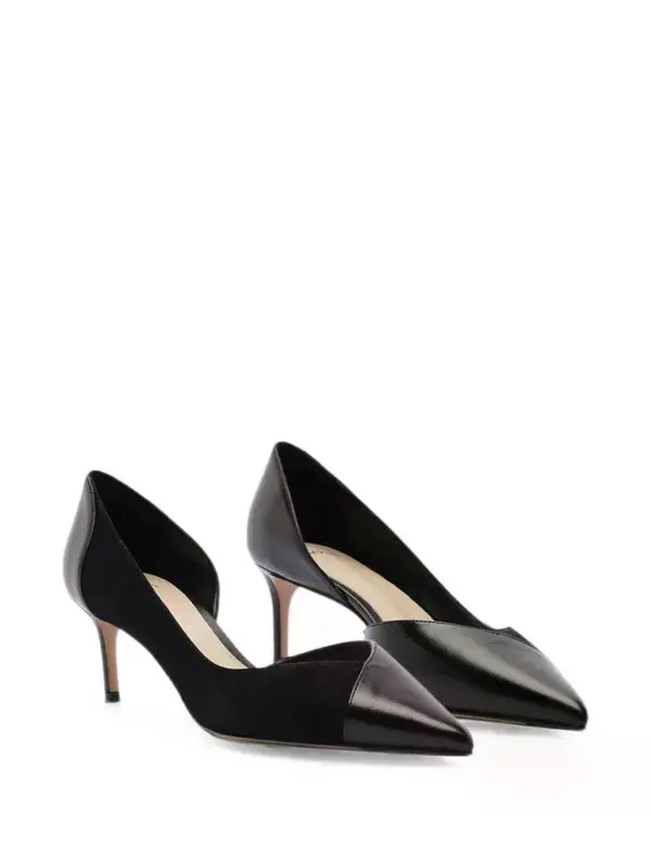 ALEXANDRE BIRMAN Patricia Panelled Pointed-toe Pumps