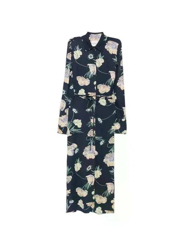 Erdem Floral Print Midi Dress