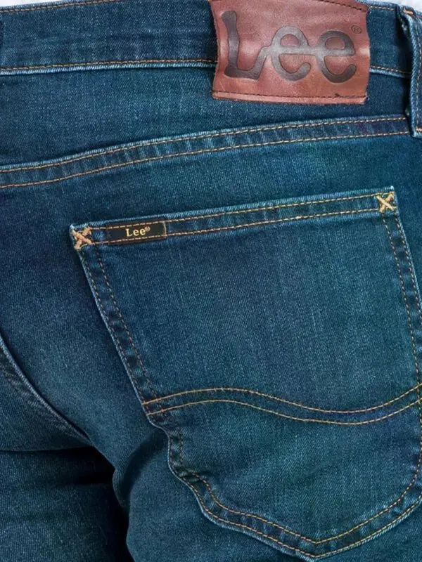 LEEM Luke Logo-patch Slim-fit Jeans