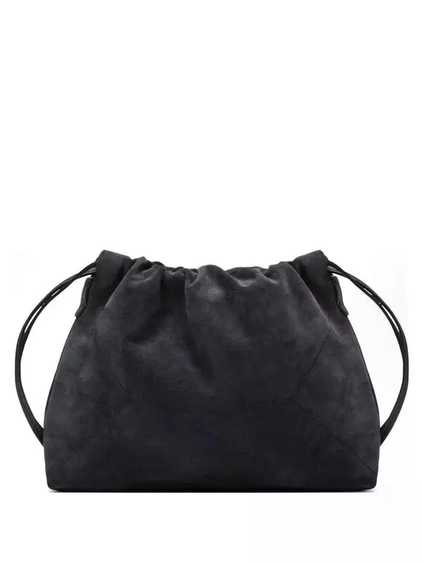 Brunello Cucinelli Leather Bucket Bag - Grey