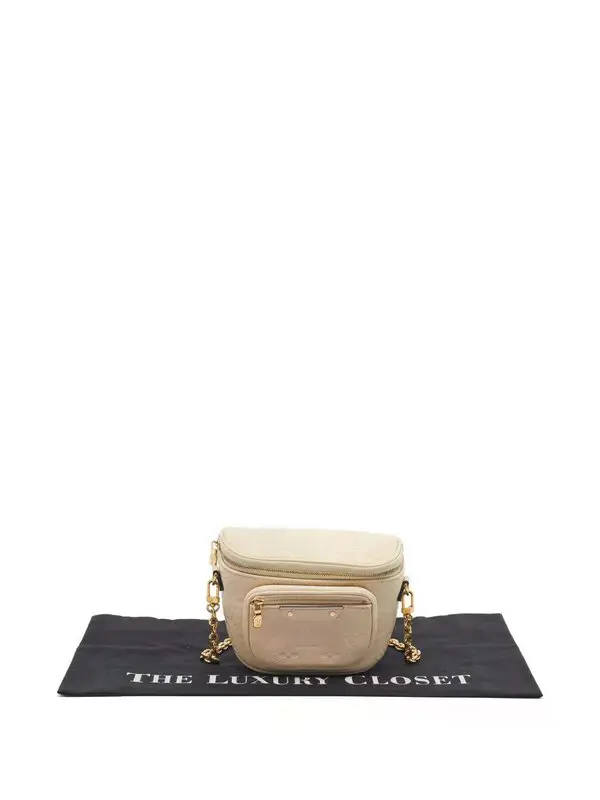 LOUIS VUITTON Monogram Empreinte Mini Belt Bag - Neutrals