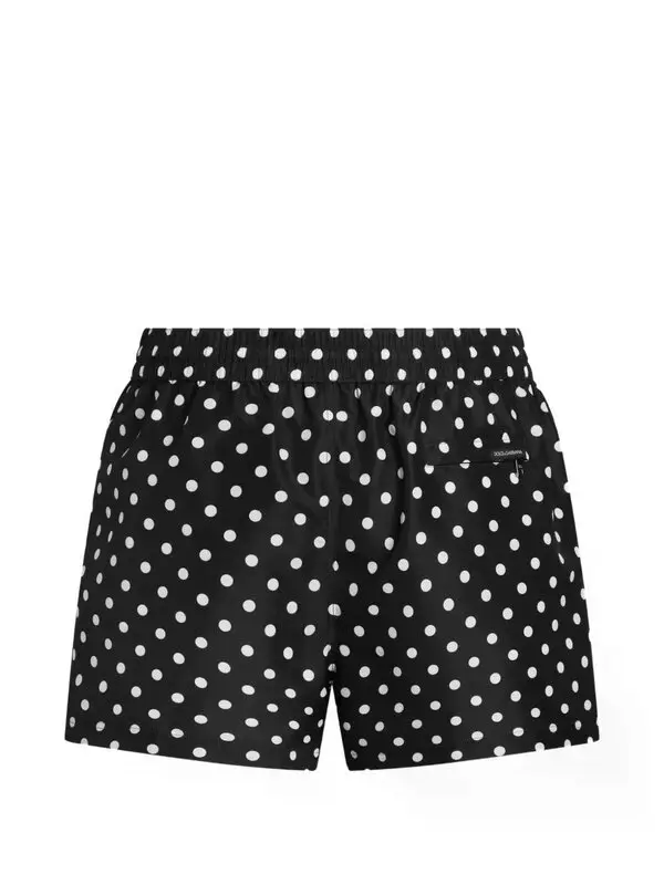 Dolce & Gabbana Polka Dot Swim Boxer Shorts
