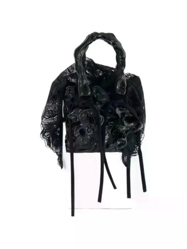 Ottolinger Raven Lace-detail Tote Bag