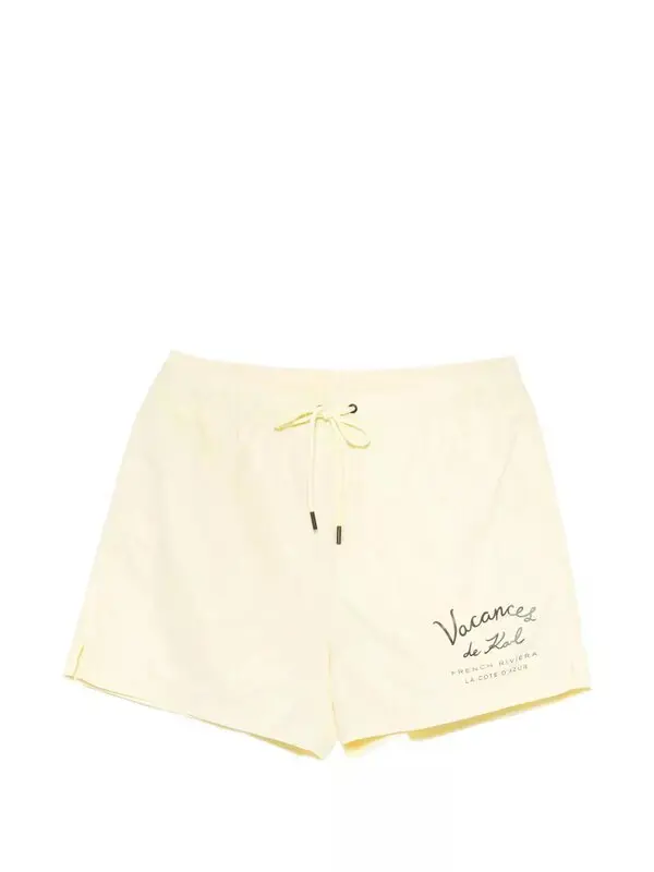 Karl Lagerfeld Drawstring Swim Shorts
