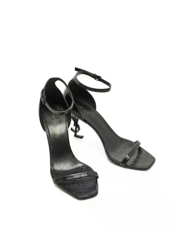 Saint Laurent Opyum Leather Sandals