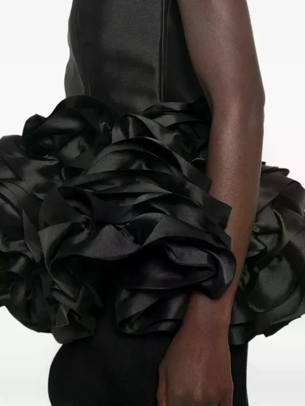 MARQUES' ALMEIDA Satin Strapless Top
