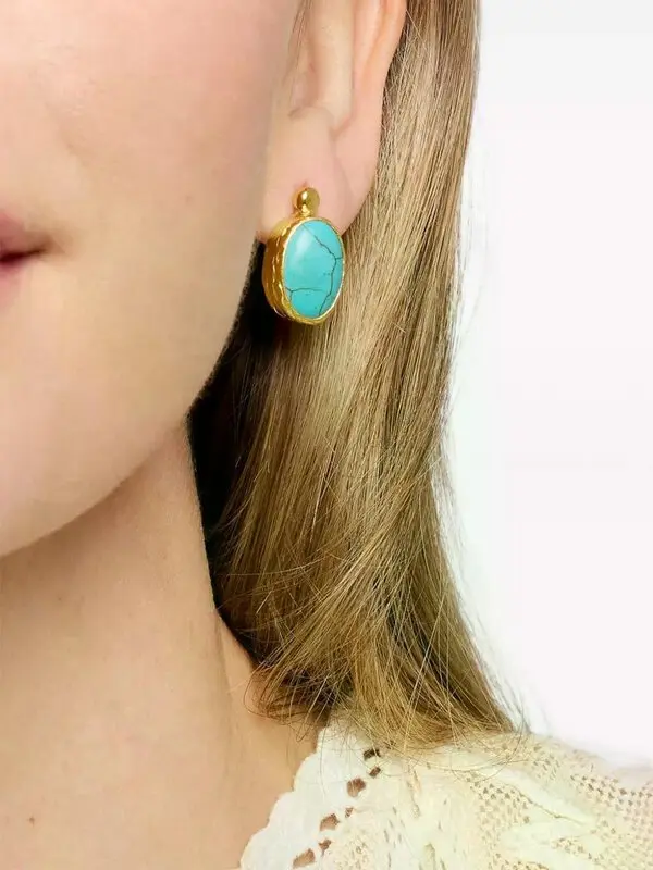 OTTOMAN HANDS Turquoise Aurelia Earrings